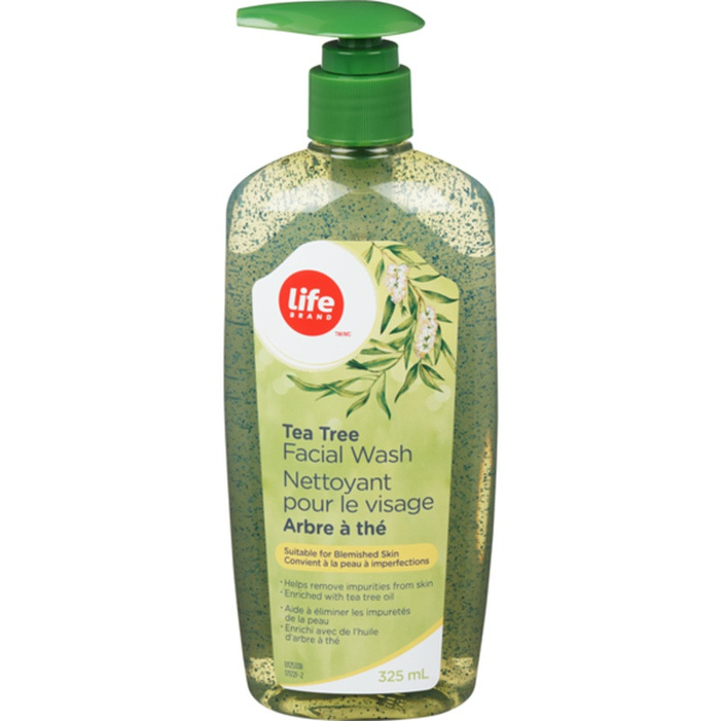 Thành phần Sữa rửa mặt Life Brand Tea Tree Oil Facial Wash