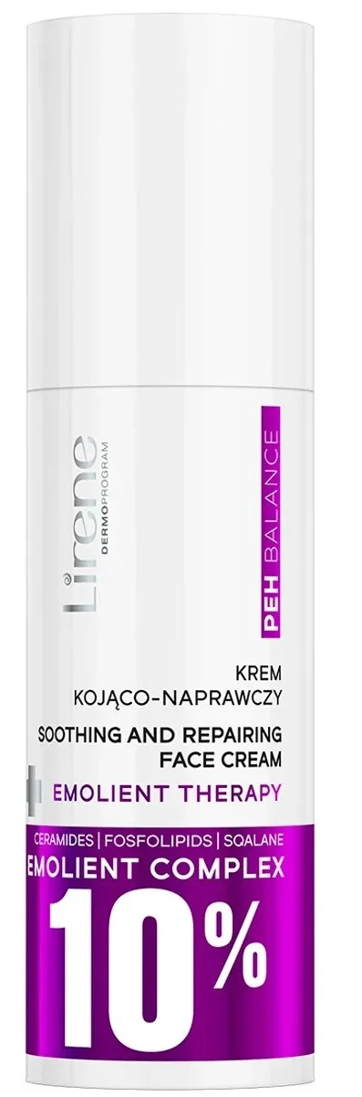 Lirene PEH Balance Soothing & Repairing Face Cream Emolient Therapy