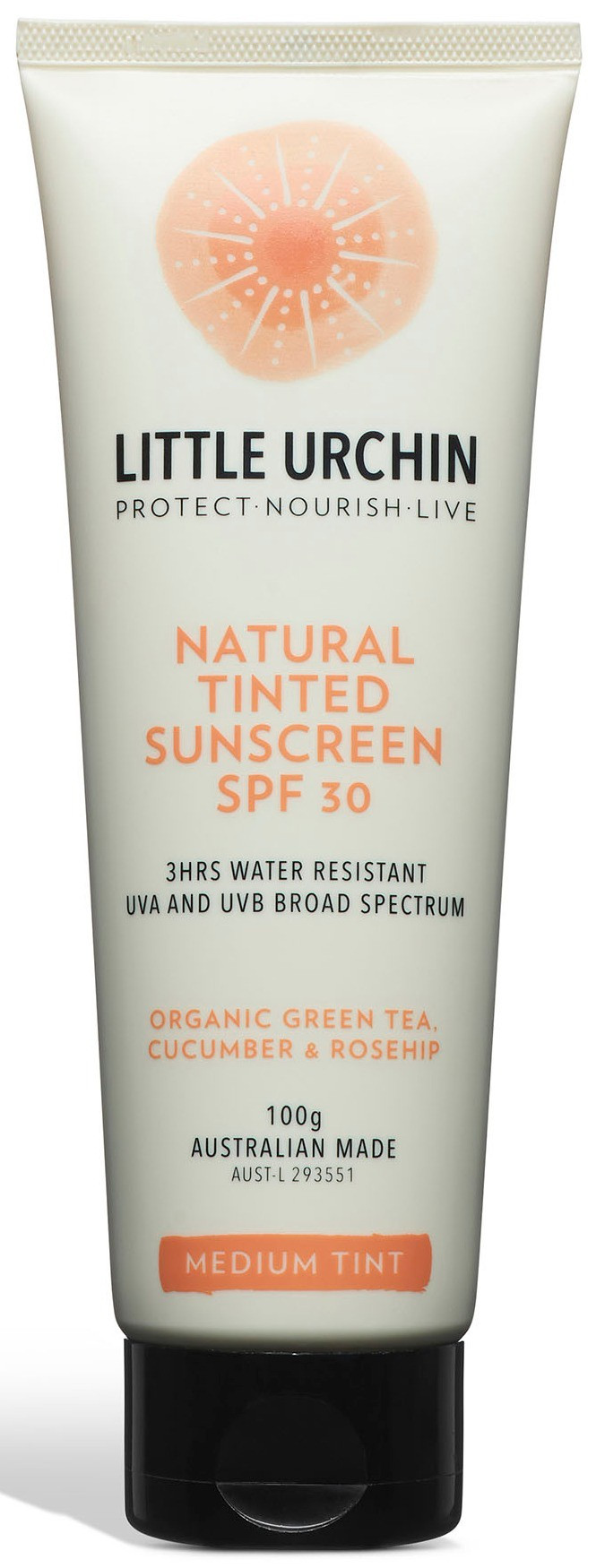 Little Urchin Natural Tinted Sunscreen SPF 30