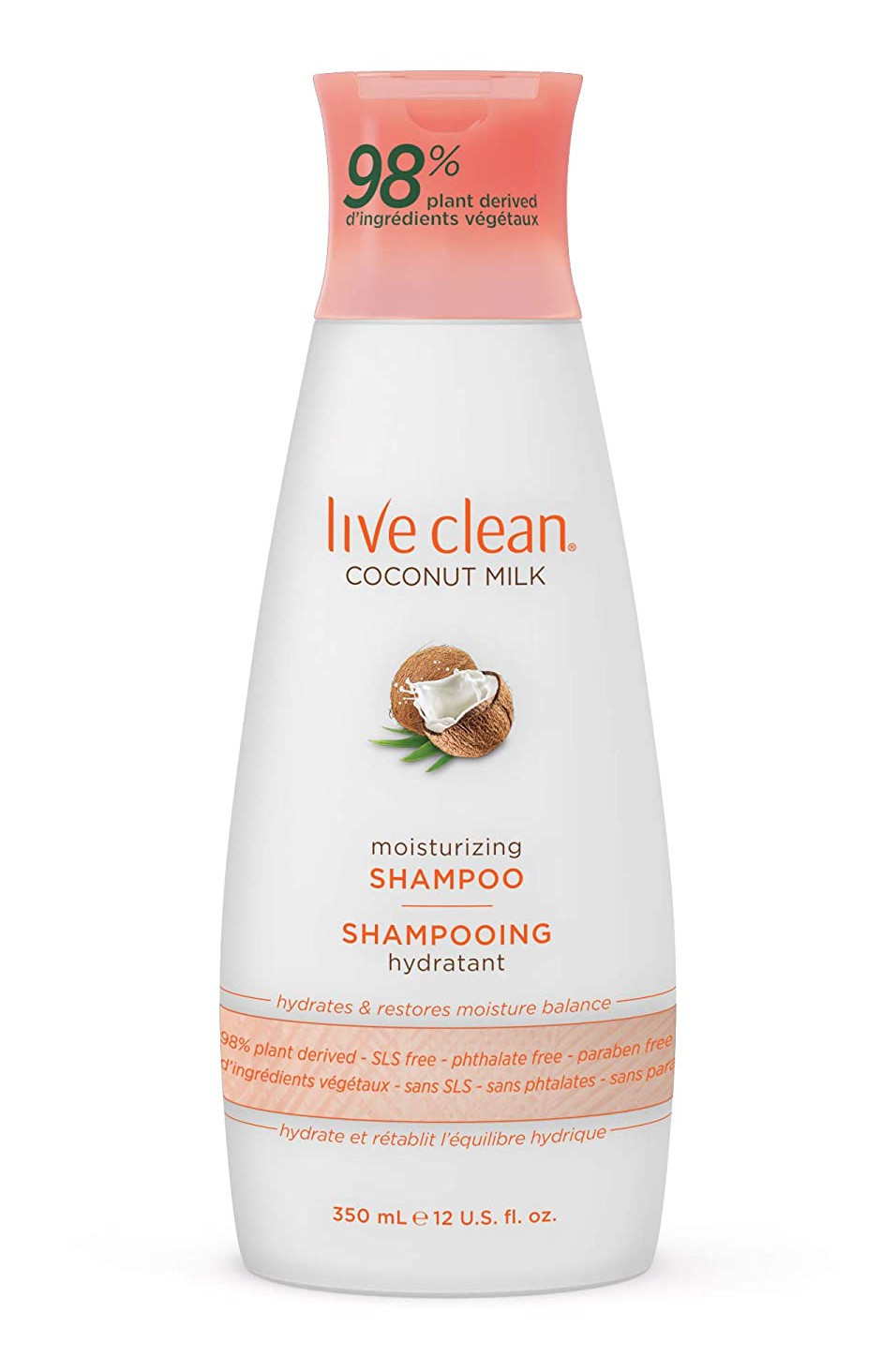 Dưỡng ẩm Live Clean Coconut Milk Moisturizing Shampoo