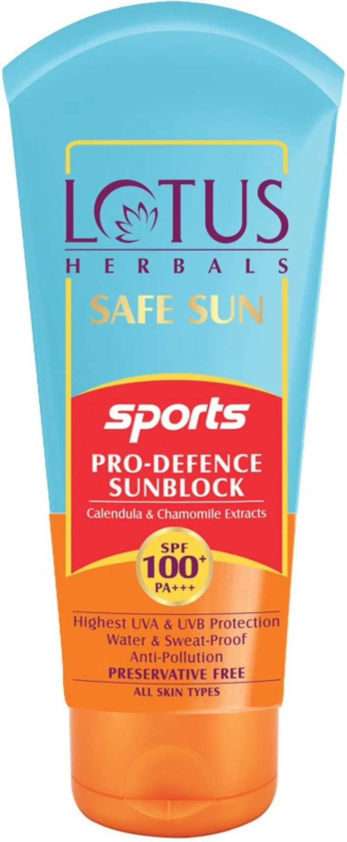 Lotus Herbals Safe Sun Sports Pro Defence Sunblock Spf 100 PA+++