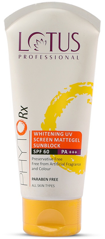 Lotus Professional PhytoRx Whitening UV Screen MatteGel Sunblock