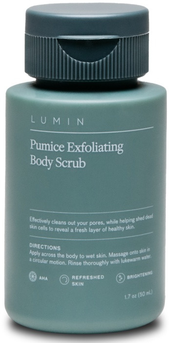 Thành phần Tẩy da chết Lumin Pumice Exfoliating Body Scrub