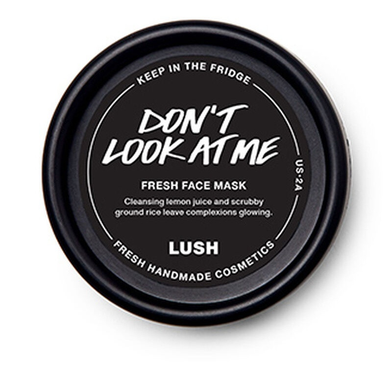 Thành phần Mặt nạ LUSH Don’t Look At Me Face Mask đầy đủ