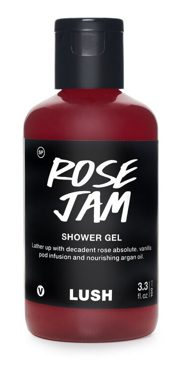 Full ingredients list LUSH Rose Jam Shower Gel