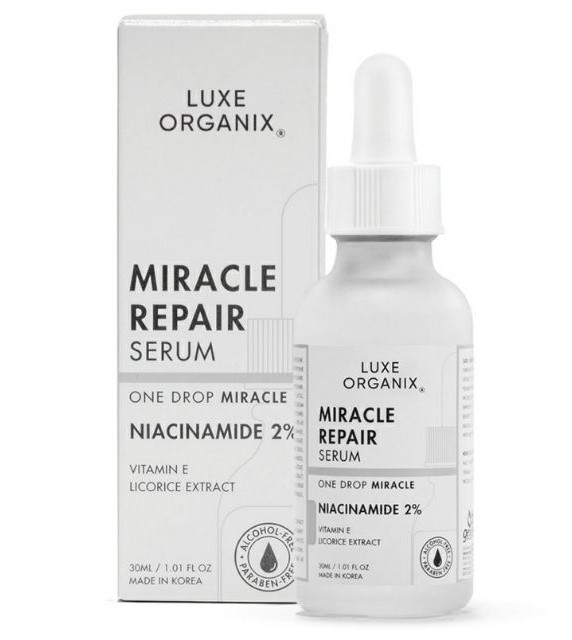Full ingredients list Luxe Organix Miracle Repair Serum ...