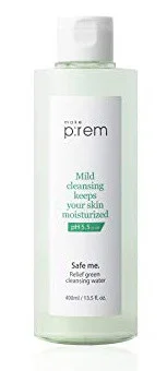 make p:rem Safe Me. Relief Green Cleansing Water