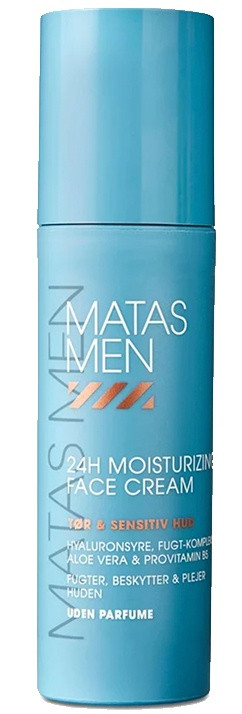 Matas Striber Men 24h Moisturizing Face Cream Til Sensitiv