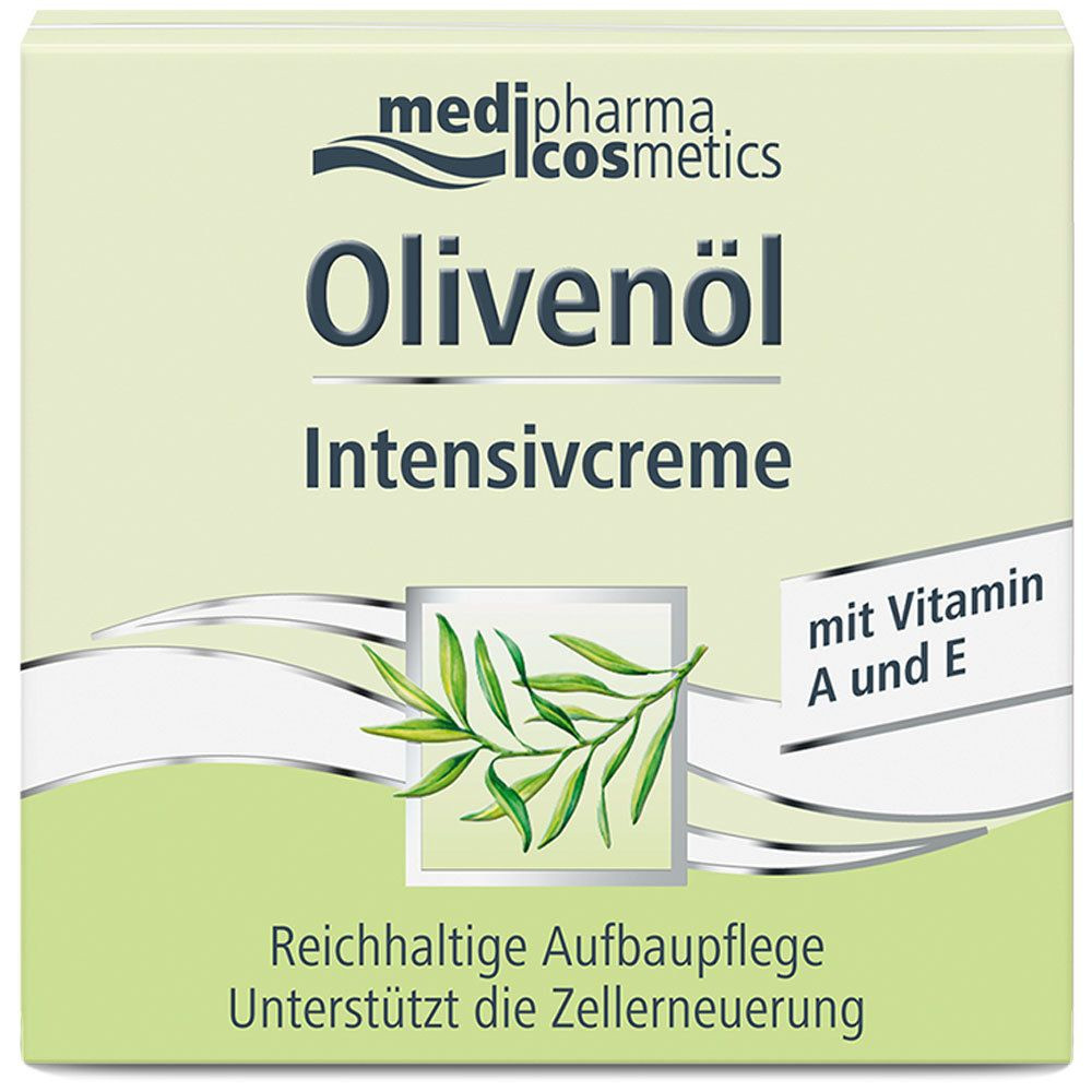 Full ingredients list medipharma Olivenöl Intensivcreme