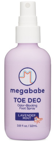 Full ingredients list Megababe Toe Deo Foot Spray