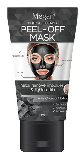 Full ingredients list Megan Detox & Lightening Peel-Off Mask