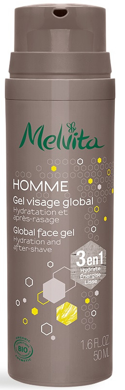 Thành phần Melvita Homme Global Face Gel đầy đủ