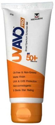 Thành phần Kem chống nắng Menarini Uv Avo Pro Sunscreen Gel