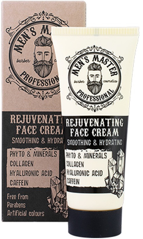 Full ingredients list Men's Master Rejuvinating Face Cream