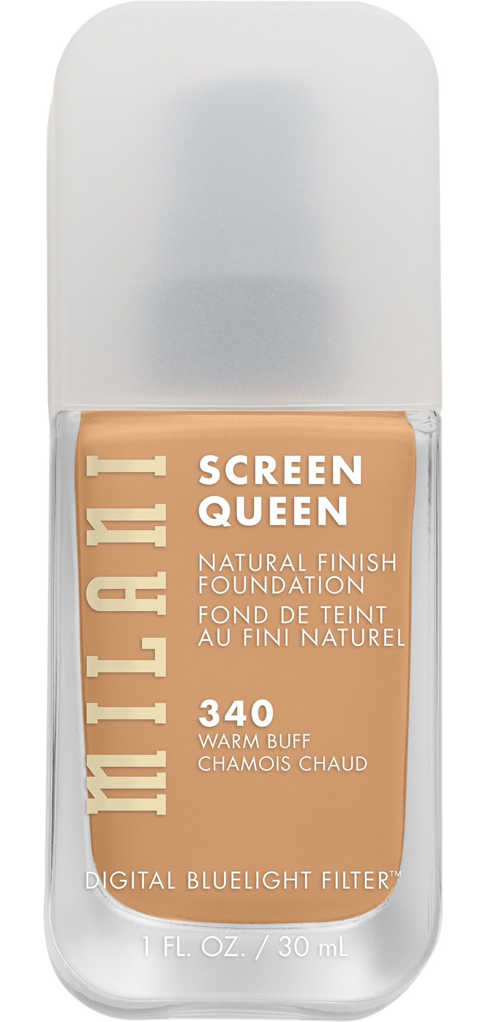 Thành phần Kem nền Milani Screen Queen Foundation đầy đủ