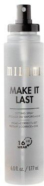 Full ingredients list Milani Setting Spray