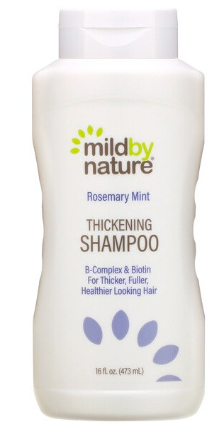 Mild By Nature Thickening Shampoo, B-Complex & Biotin, Rosemary Mint