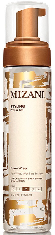 Thành phần Mizani Styling Foam Wrap đầy đủ
