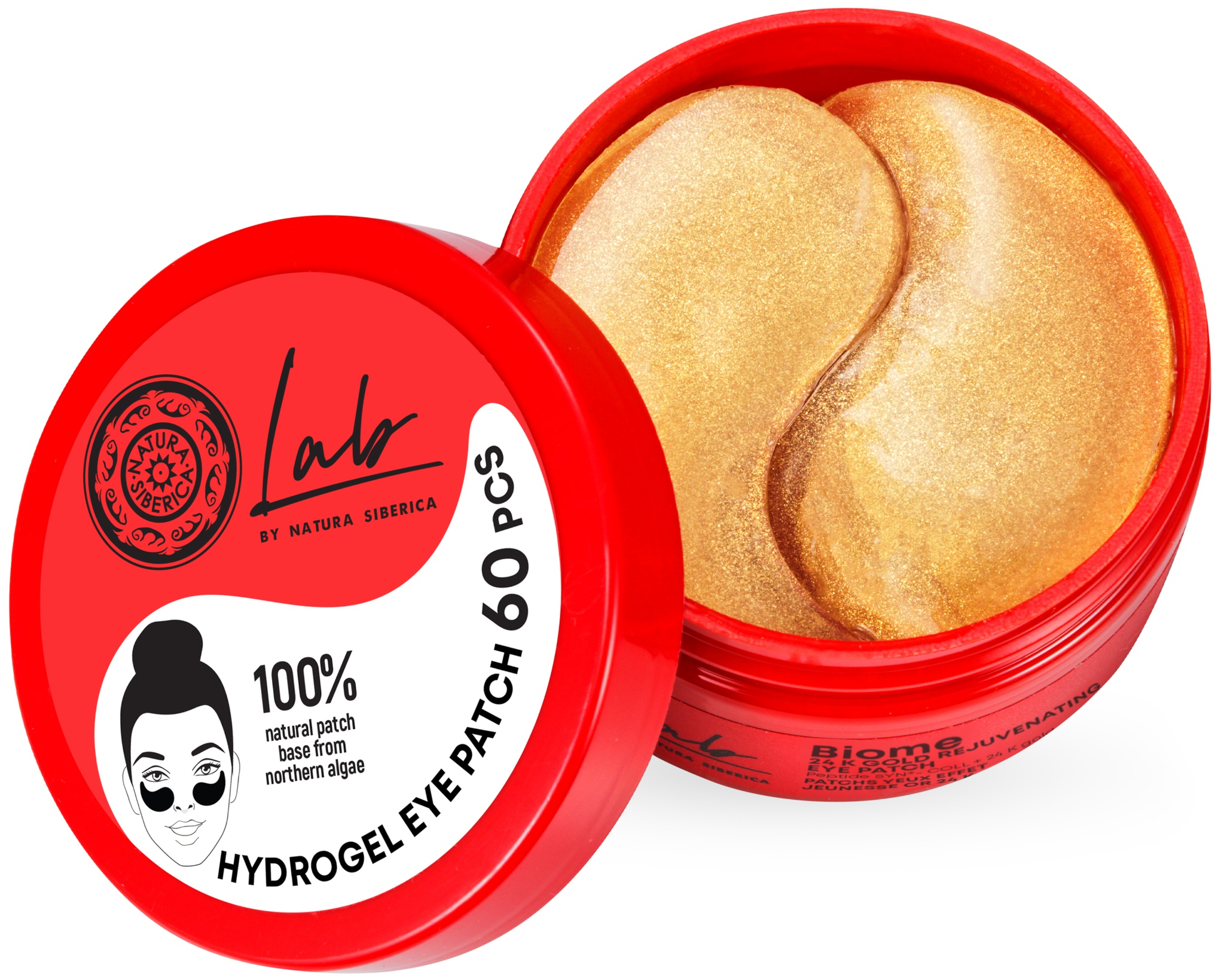 Natura Siberica Lab Biome 24K Gold Rejuvenating Hydrogel Eye Patch