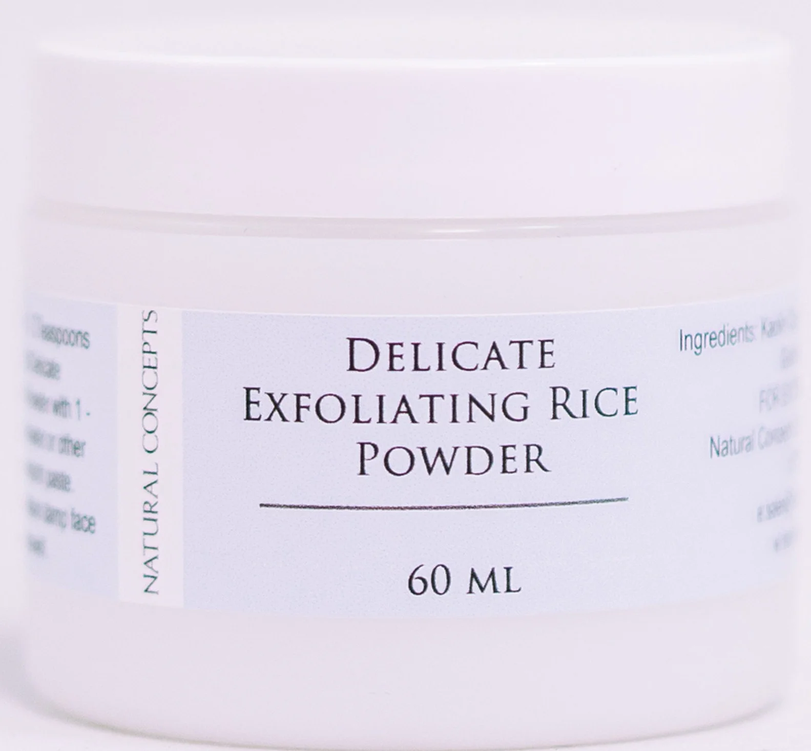 Natural Concepts Delicate Exfoliating Rice Powder