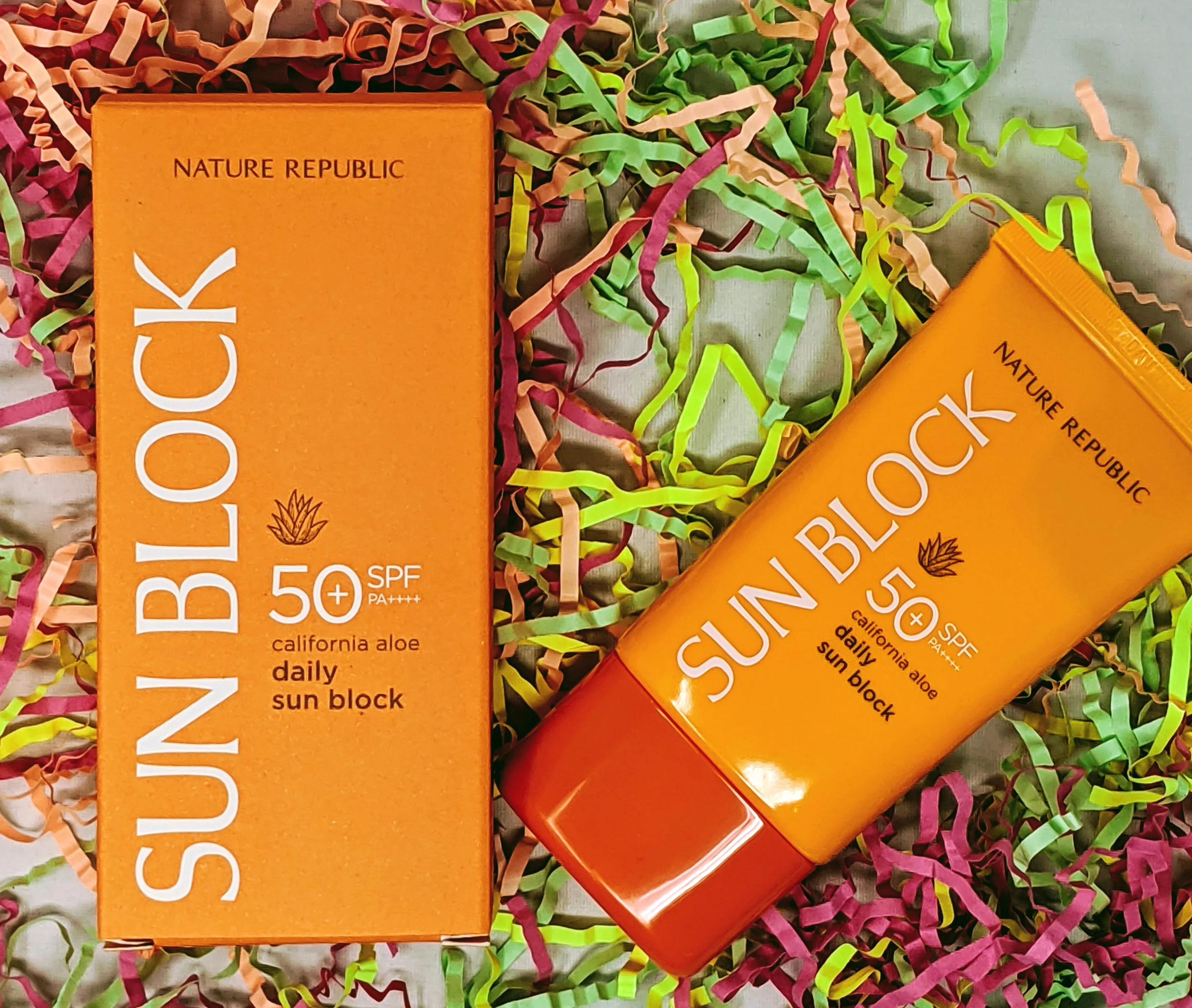 NATURE REPUBLIC California Aloe Daily Sun Block Spf50+