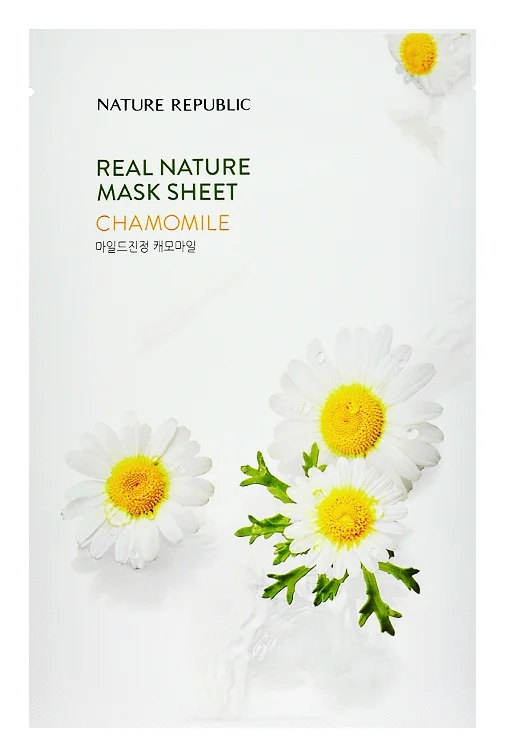 NATURE REPUBLIC Real Nature Mask Sheet Chamomile