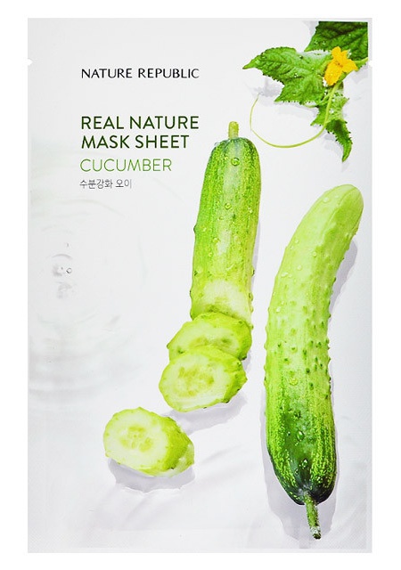 NATURE REPUBLIC Real Nature Mask Sheet Cucumber