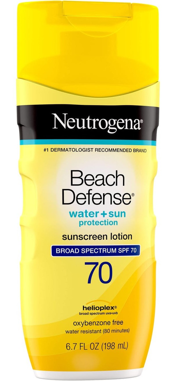 Neutrogena Beach Defense® Water + Sun Protection Oxybenzone-free ...