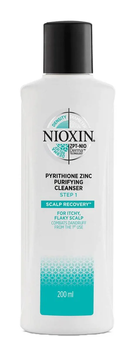 Nioxin Scalp Recovery Anti-dandruff Purifying Cleanser For Itchy, Flaky ...
