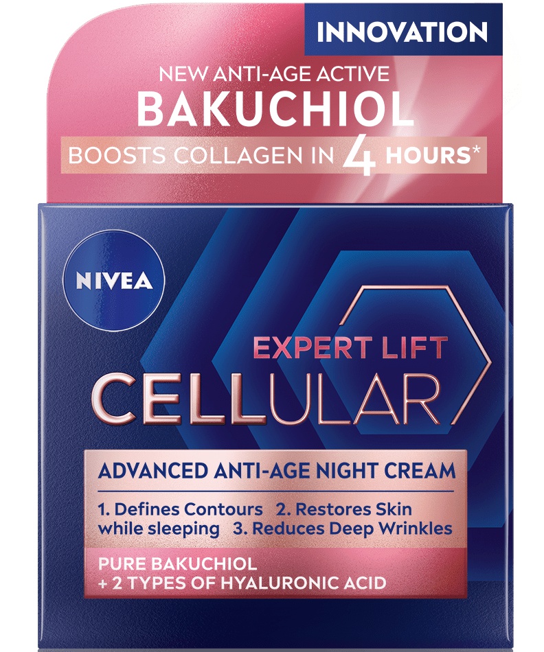 Thành phần Kem dưỡng ban đêm Nivea Cellular Expert Lift Pure ...
