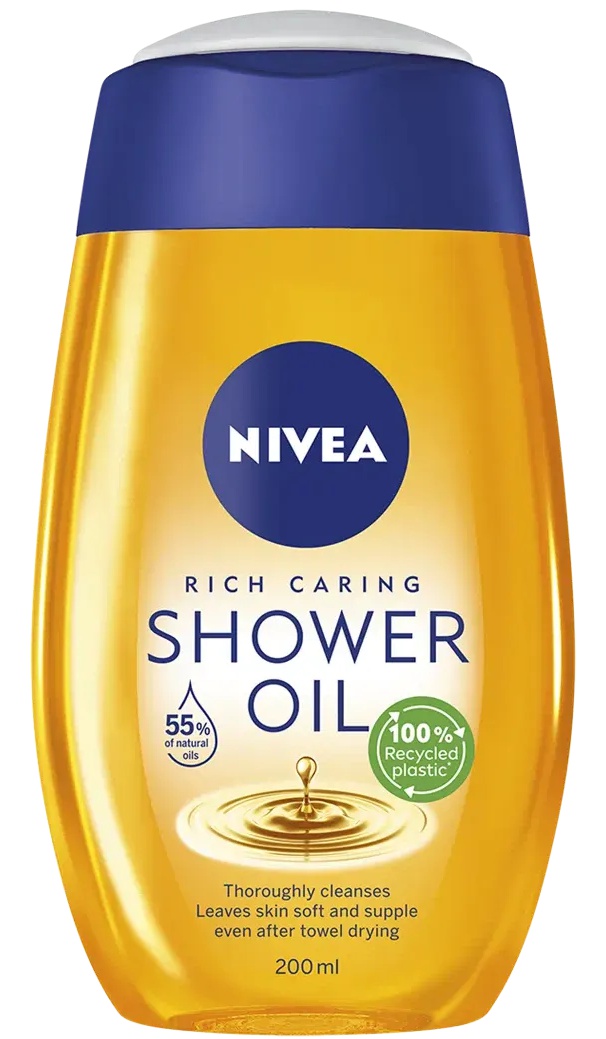 Full ingredients list Nivea Rich Caring Shower Oil
