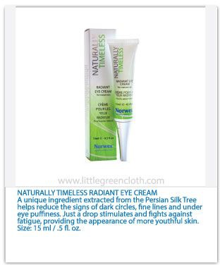 Thành phần Kem Norwex Naturally Timeless Radiant Eye Cream