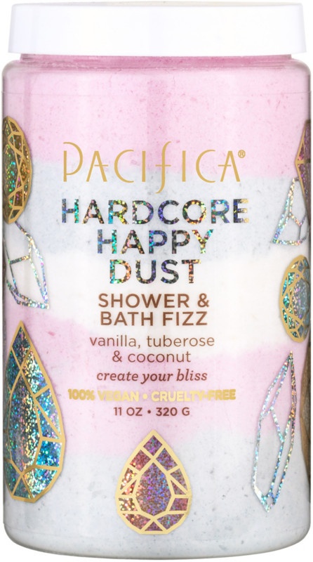 Full ingredients list Pacifica Hardcore Happy Bath Dust Shower ...