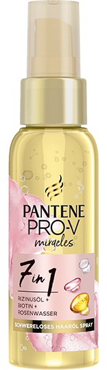 Thành phần Xịt Pantene Pro-V 7in1 Weightless Hair Oil Spray