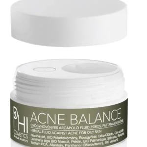 Full ingredients list PHI Cosmetics Acne Balance Herbal Fluid