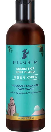 Pilgrim Volcanic Lava Ash Face Wash With Yugdugu & White Lotus