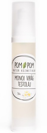 Full ingredients list Pom Pom Monoi Virág Testolaj