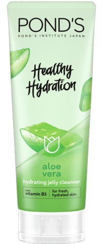 Pond's Ponds Healthy Hydration Aloe Vera Hydrating Jelly Cleanser With ...
