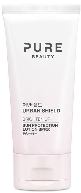 Ingredients list Pure Beauty Urban Shield Brighten Up Sun ...