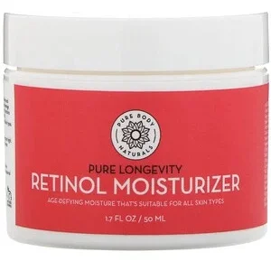 Kem Pure Body Naturals Retinol Moisturizer, Age & Wrinkle Defying Cream