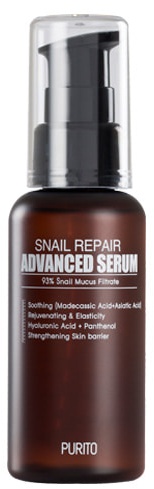 Full ingredients list Purito Snail Repair Advanced Serum