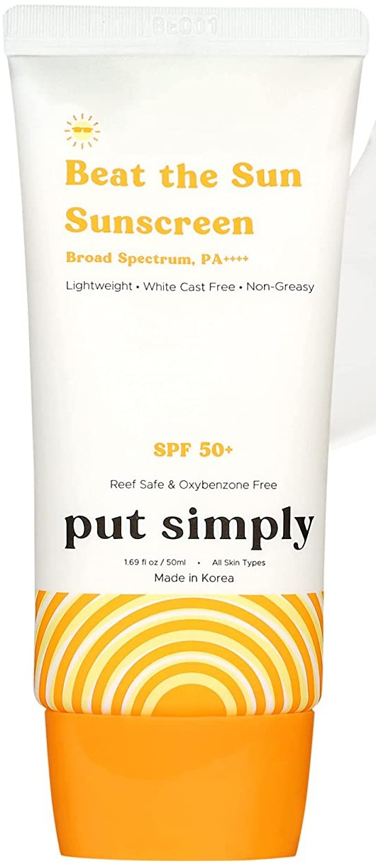 Ingredients list Put Simply Beat The Sun Sunscreen Broad ...
