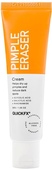 Full ingredients list Quickfx Pimple Eraser