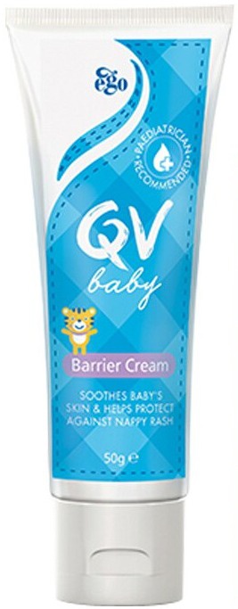 Full ingredients list QV Baby Barrier Cream