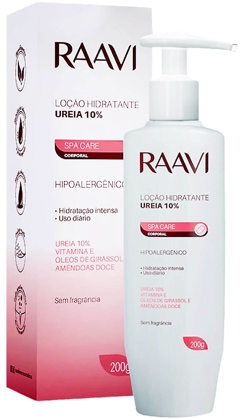 Raavi Loção Hidratante Ureia 10%