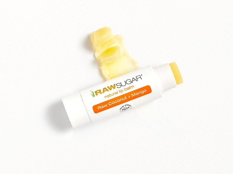 Raw Sugar Raw Coconut + Mango Lip Balm