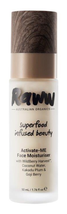 Full Ingredients List Raww Activate Me Face Moisturiser