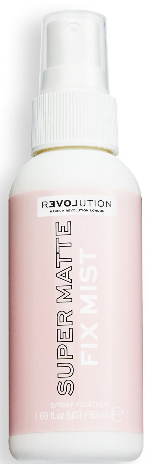 Full ingredients list Revolution Relove Super Matte Fix Mist