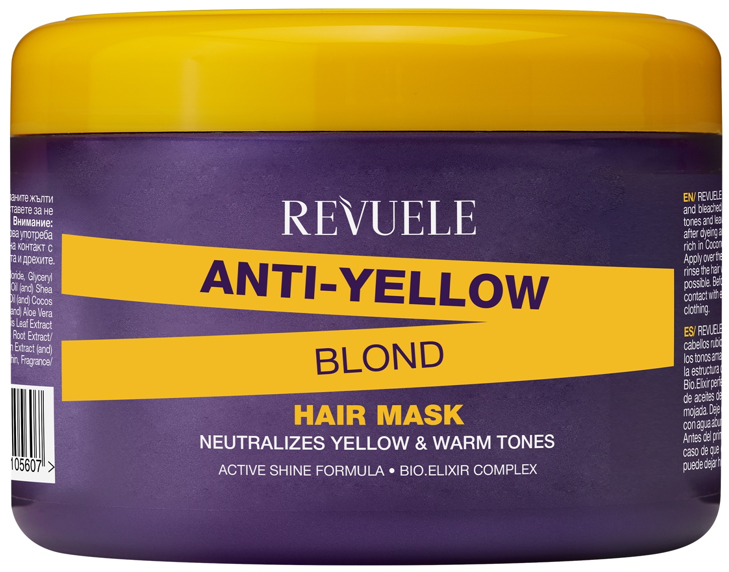 Thành phần Mặt nạ ủ tóc Revuele Anti Yellow Blond Hair Mask