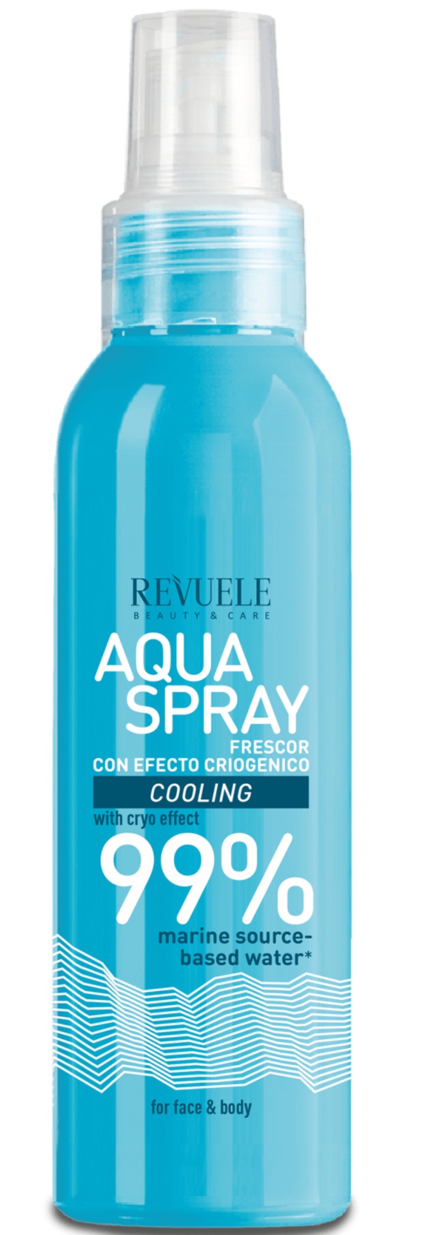 Full ingredients list Revuele Aqua Spray Cooling